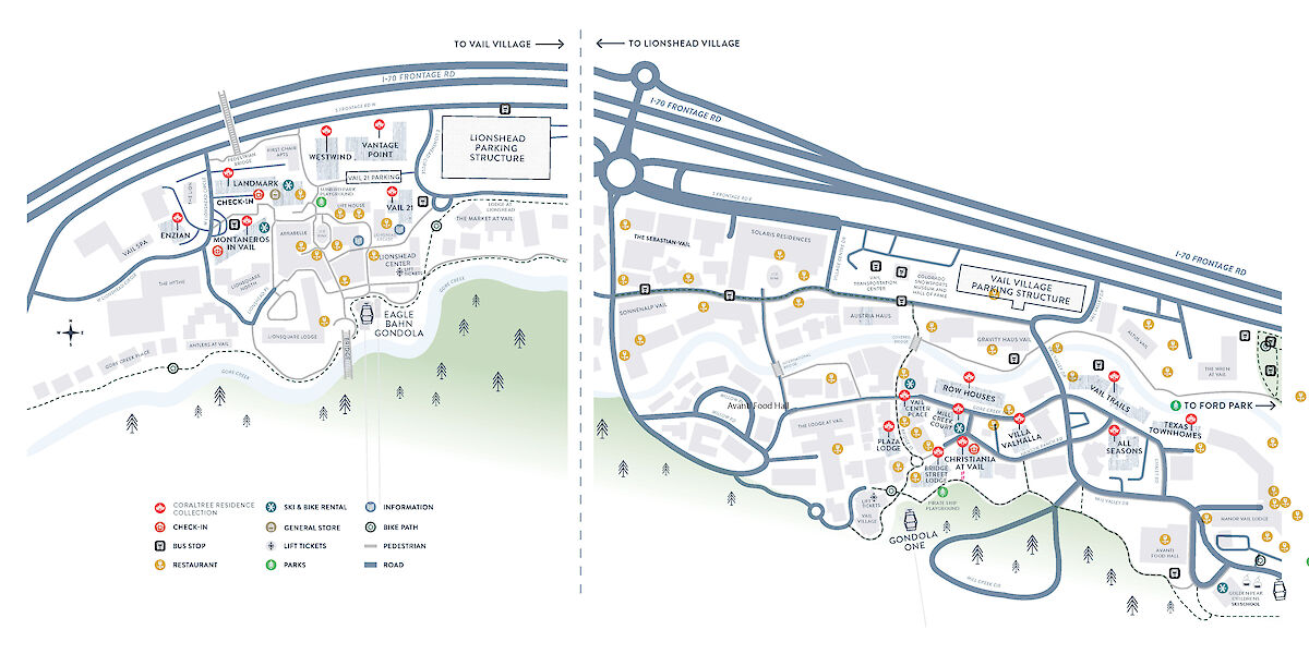 Christiania | Resort Map | Vail